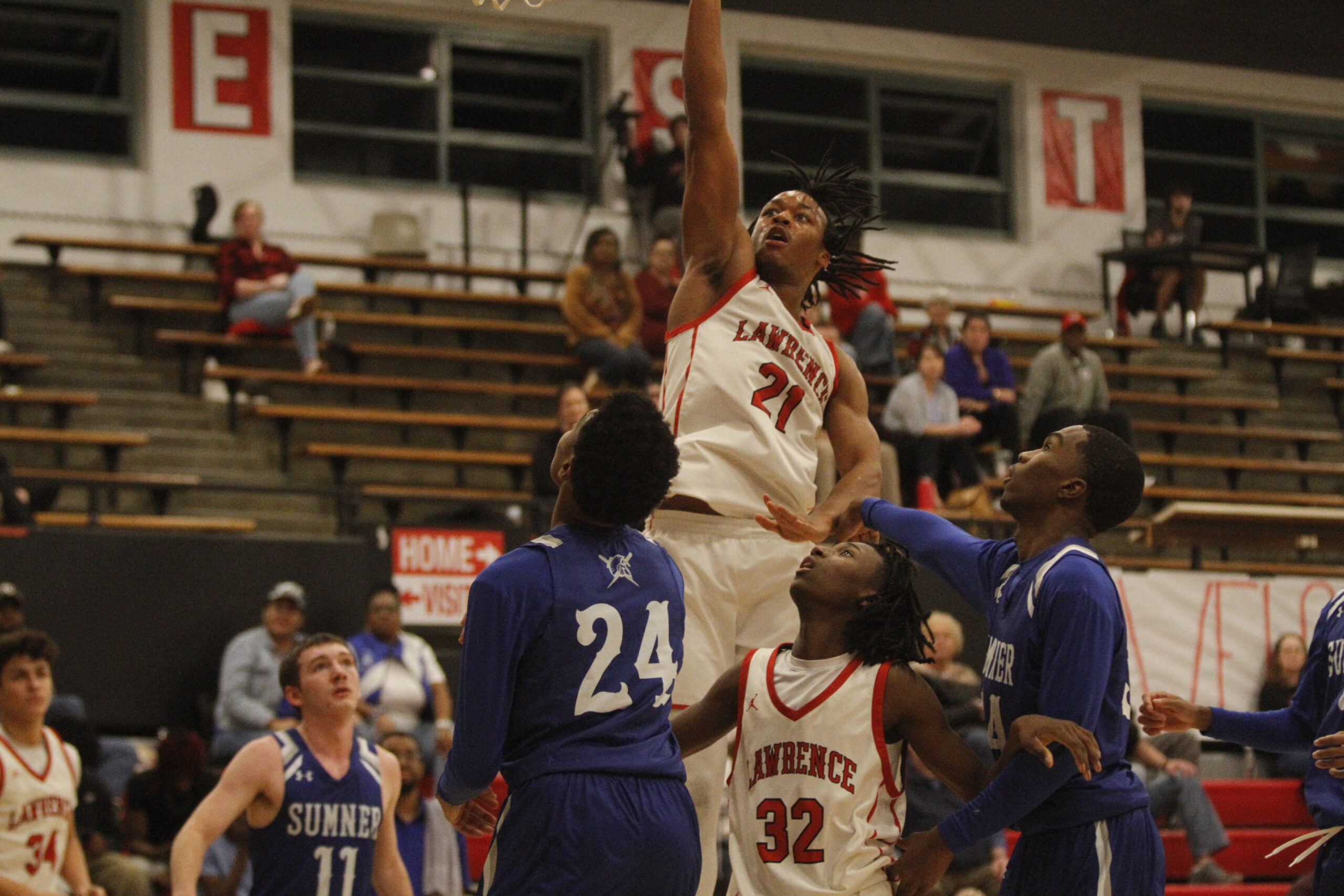 Lawrence boys basketball gets 64-56 win over Sumner Academy | News ...